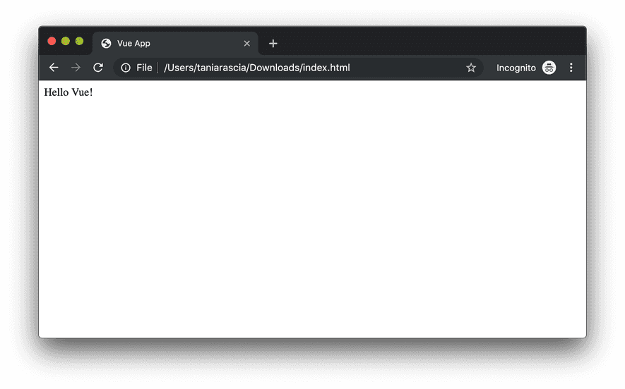 How to Use Vue, the JavaScript Framework | Tania's Website