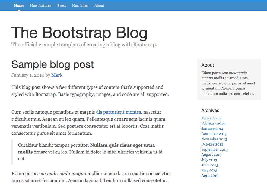 WordPress Tutorial: Developing a Wordpress Theme from Scratch | Tania's ...
