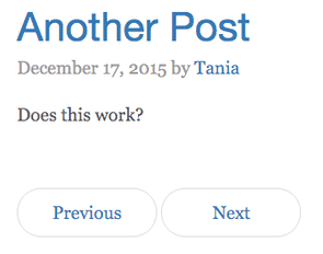 WordPress Tutorial: Pagination, Comments, Functions, & Custom Posts | Tania's Website